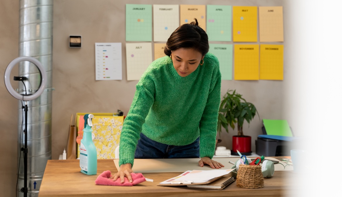 10 Office Items You Should Clean ASAP, per Hygiene Experts